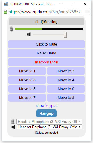 Web Phone from ZipDX Uses WebRTC for Real-Time Commuication